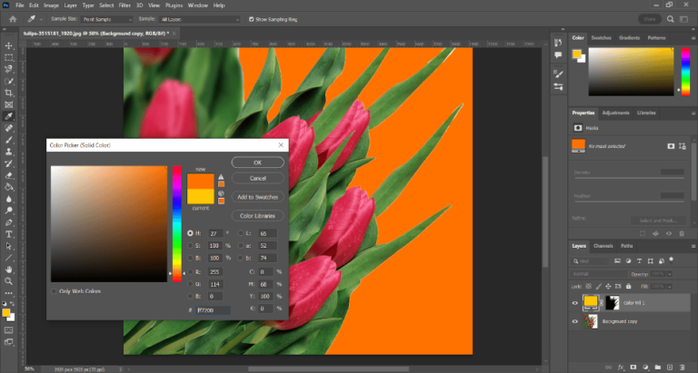 How To Change Background Color In Photoshop: Complete Guide